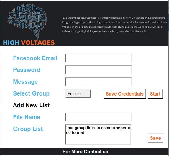 Facebook Group Automation Python Web Automation Using Python